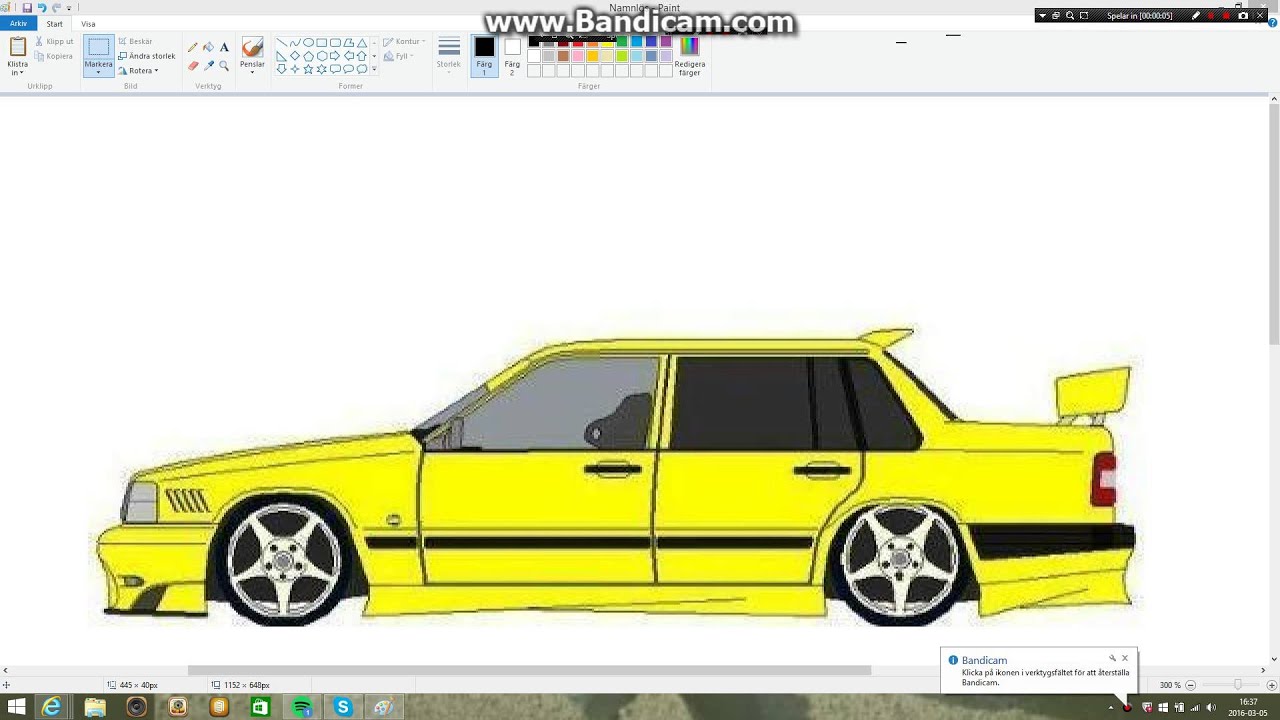 paint volvo 240 - YouTube