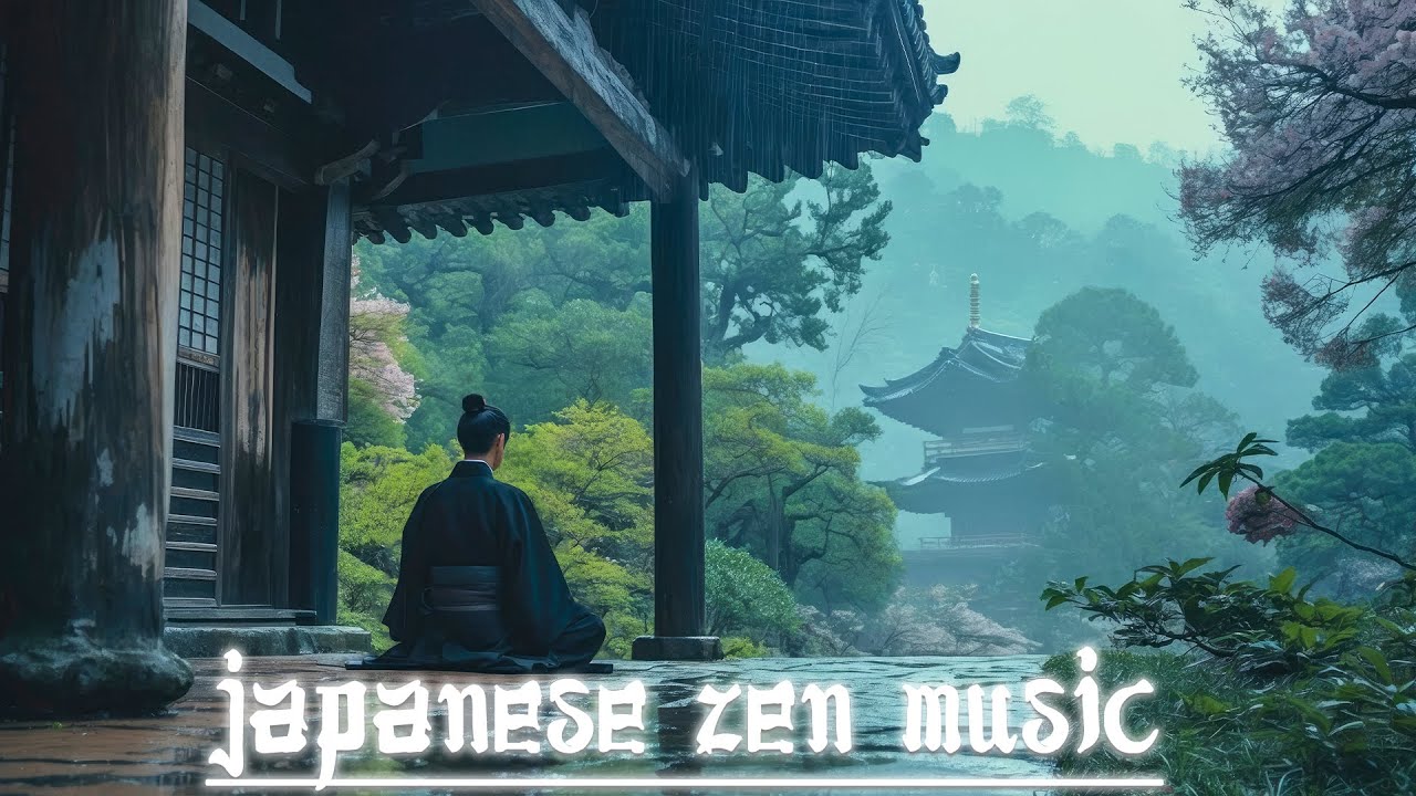 Finding Calm in the Rain - Japanese Zen Music For Soothing, Meditation ...
