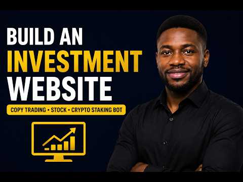 How To Build An Investment Website With Copy Trading, Stock & Crypto Staking Bot FREE Tutorial 2026