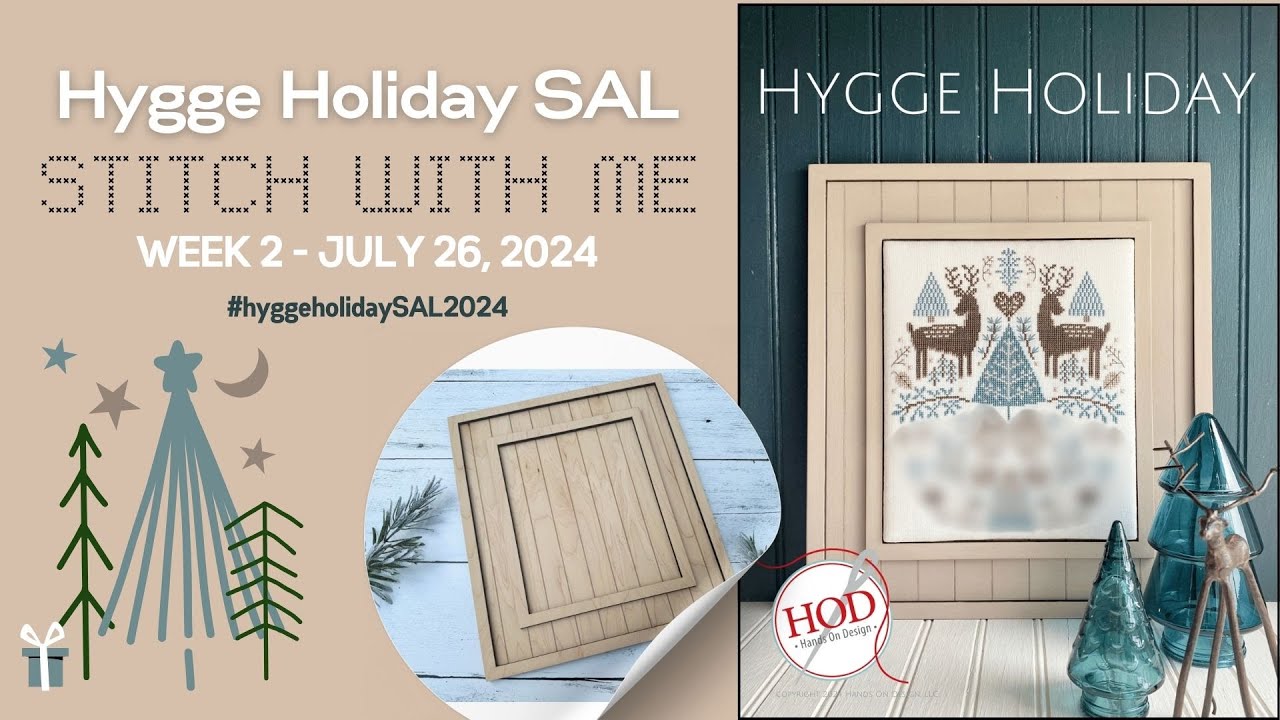 HYGGE HOLIDAY SAL 2024 (STITCH WITH ME WEEK 2) - YouTube