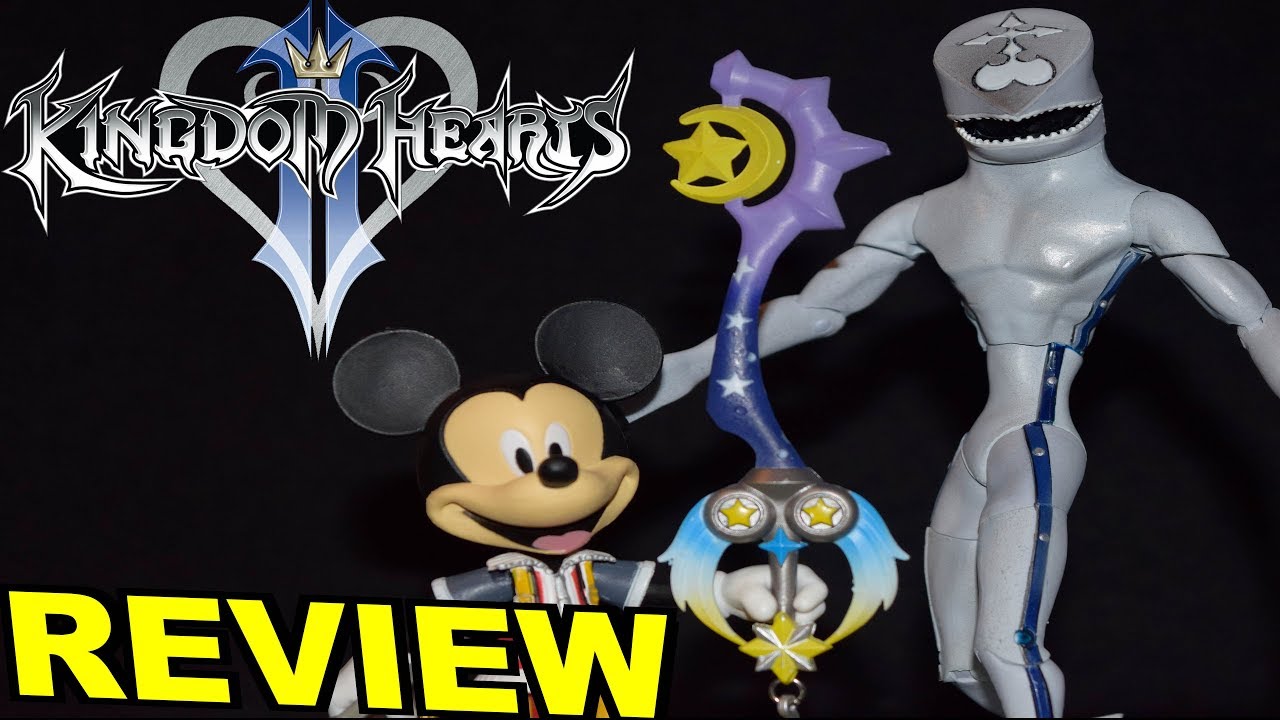 Kingdom Hearts Diamond Select Dusk and Mickey Review - YouTube