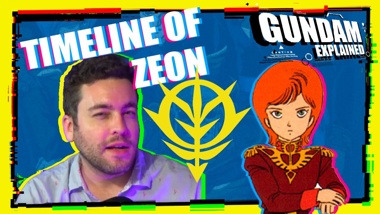 History of Zeon in Mobile Suit Gundam [Timeline of the Principality of ...