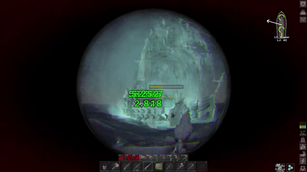 Atlas LG sinking ghost ship - YouTube