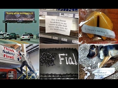 When signs go wrong Hilarious photos capture the world's most ironic ...