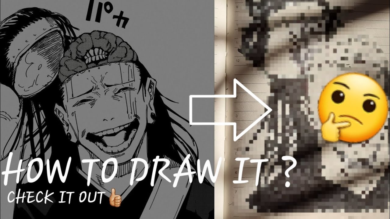 how to draw getou || jujutsu kaisen || #jujutsukaisen #geto #gojo # ...