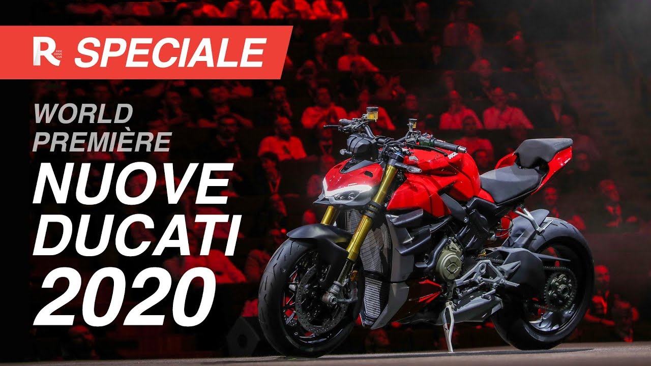 Ducati World Premiere 2020: le nuove Panigale, Streetfighter ...