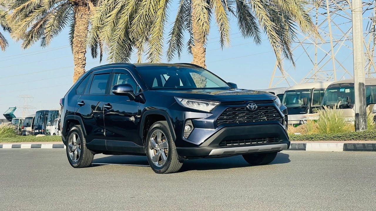 New Shape Toyota RAV 4 2019 Navy Blue Multiple Off-Road Options [RHD] 2 ...