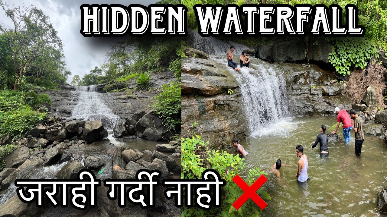 Usgaon Waterfall ।Usgaon Dam ।Waterfall Near Mumbai ।Hidden Waterfall ...
