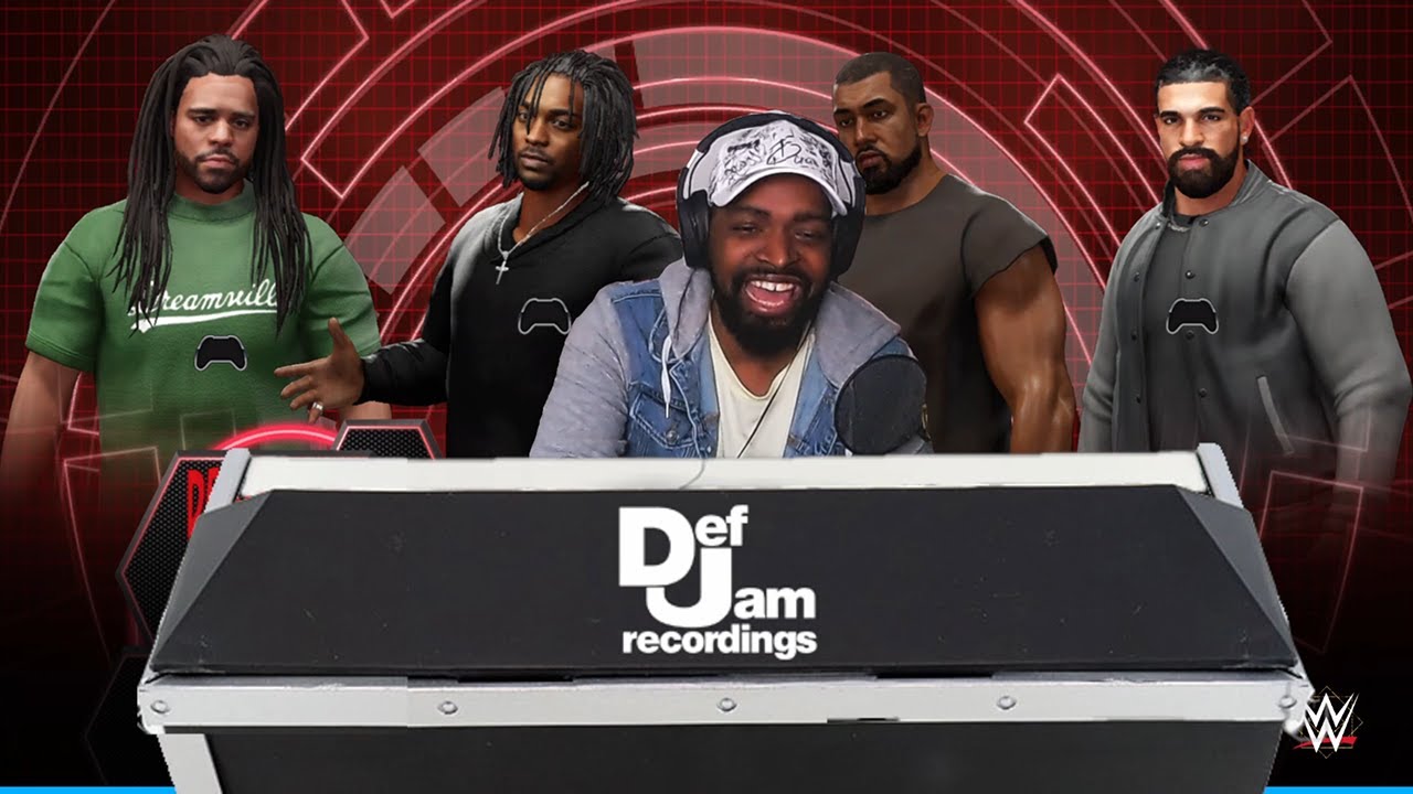 Drake vs Kendrick Lamar vs Kanye West vs J. Cole | Def Jam 2k2 (Day 4 ...