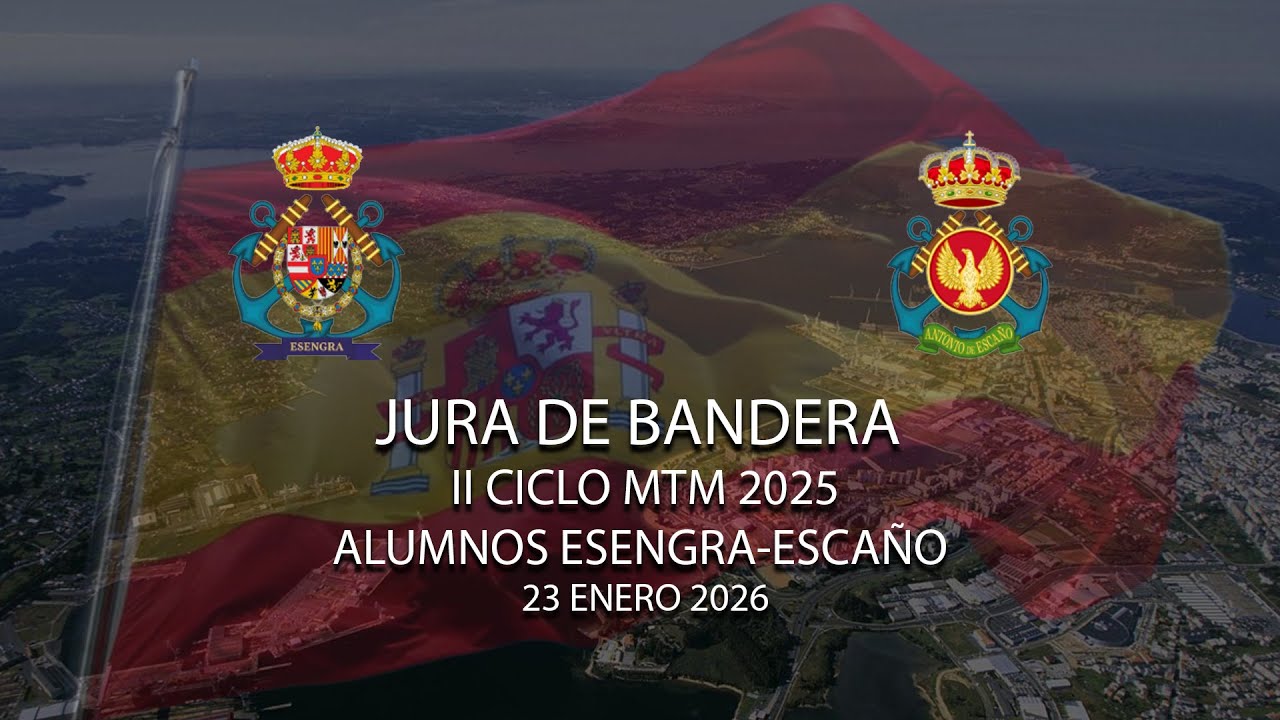 JURA DE BANDERA II CICLO MTM 2025.- ALUMNOS ESENGRA-ESCAÑO 23 ENERO ...