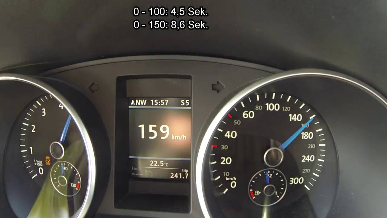 Golf 6 R APR Stage 1, 0-150 - YouTube