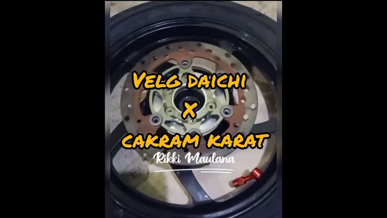 Velg daichi Vario pasang ke pcx - YouTube