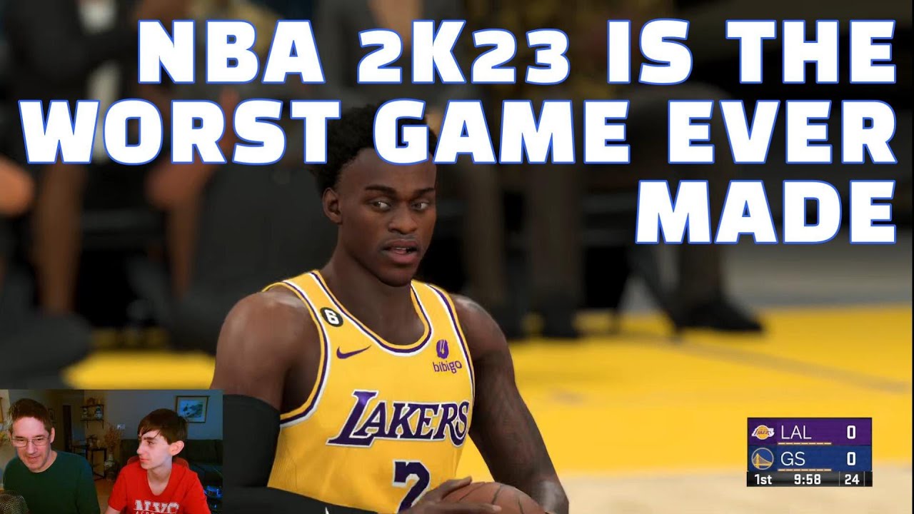 NBA 2K23 is the WORST GAME ever made - YouTube