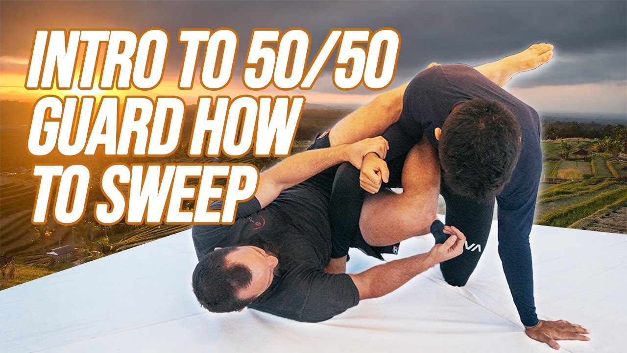 Basics for 50/50 Guard How to Sweep - YouTube