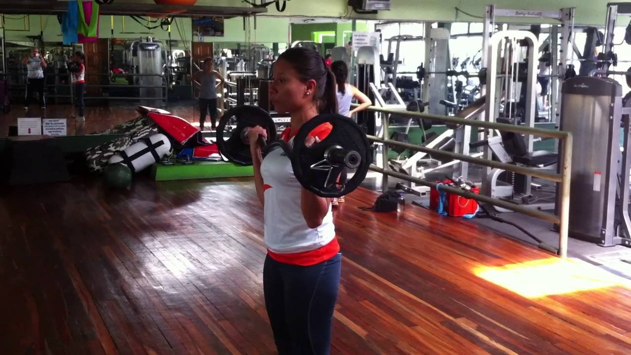 Flexión Codo con Barra Z - YouTube