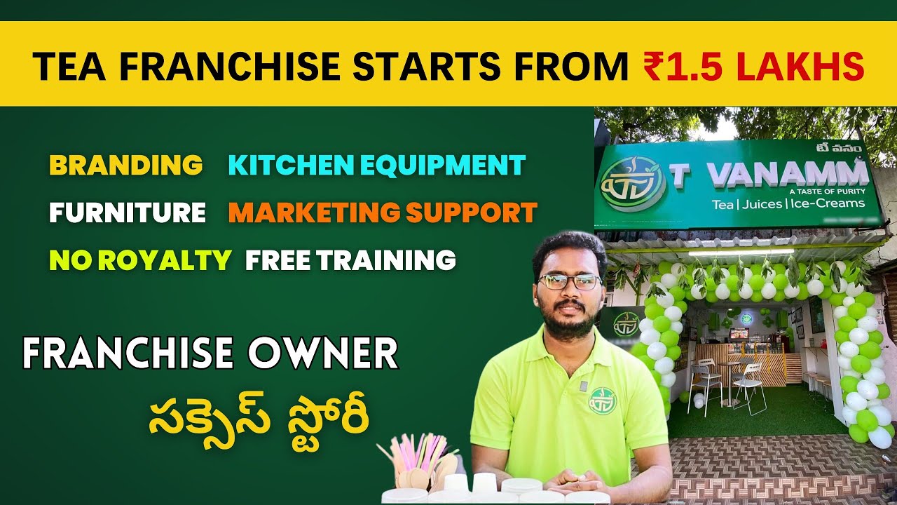 Tea Franchise Success Story | Best Tea Franchise in Hyderabad | Tvanamm ...