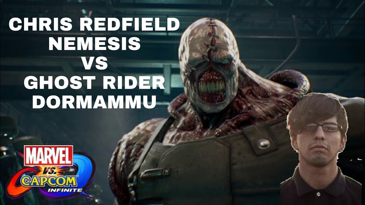 Marvel vs Capcom: Infinite - Chris Redfield and Nemesis VS Ghost Rider ...