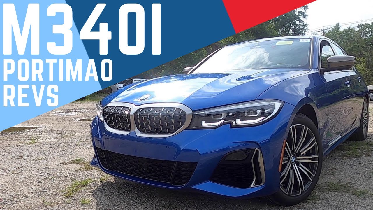 2020 BMW M340i I The Stunning, Portimao Blue - YouTube