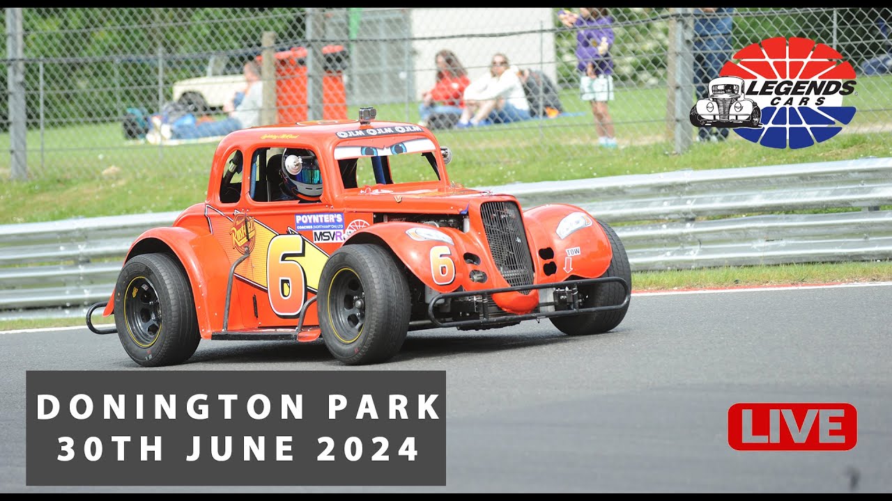 Legends Cars Championship - Live from Donington Park - 30th June 2024 ...