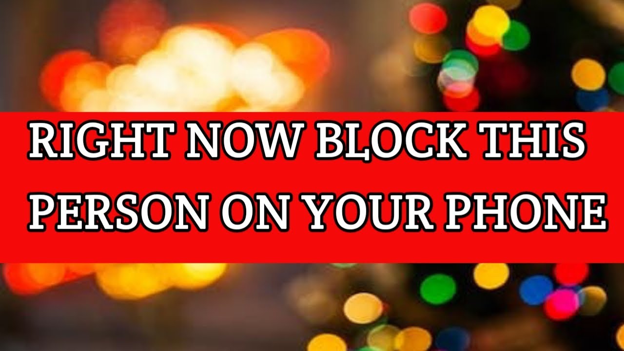 🦋Right now block this person on your phone. 🦋🙏| God message today.| 🦋 ...