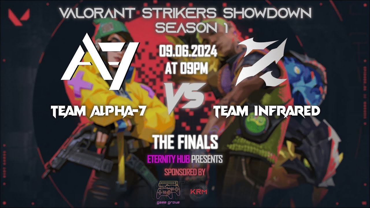 Valorant Tournament | Alpha 7 vs Infrared | VSS S1 | Hosted by Eternity ...