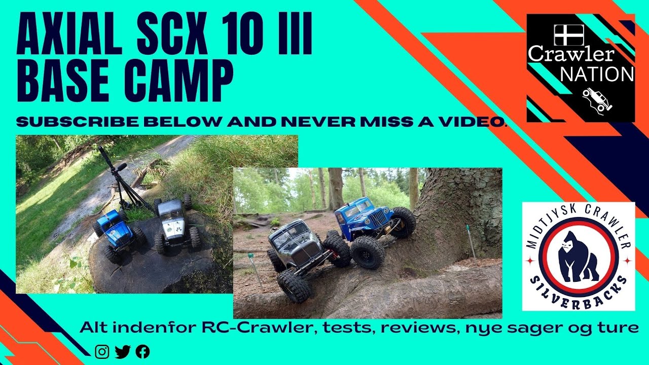 Axial SCX 10 III Base Camp: Straight axel VS Portal - YouTube