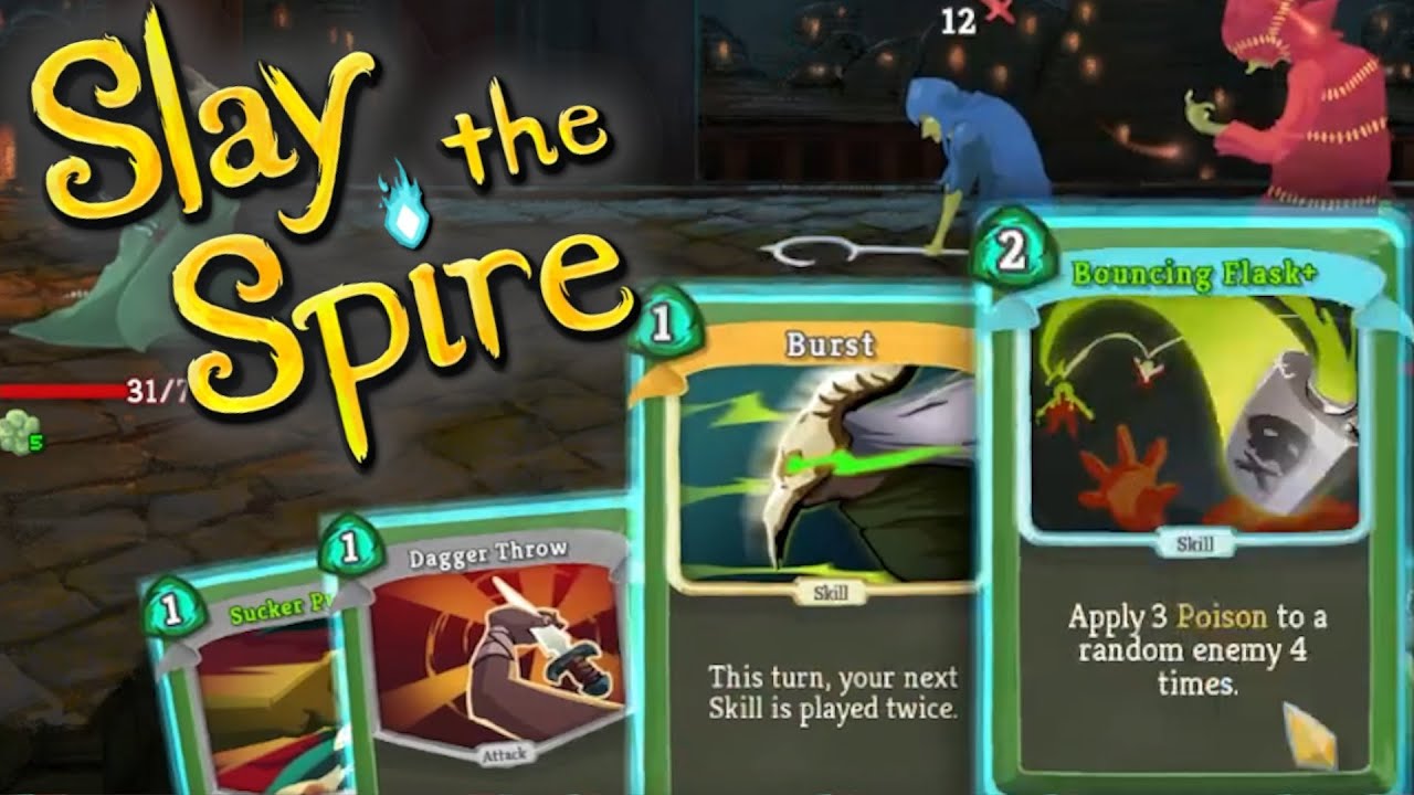 A Burst of Bouncing Flasks (Slay the Spire Gameplay) - YouTube