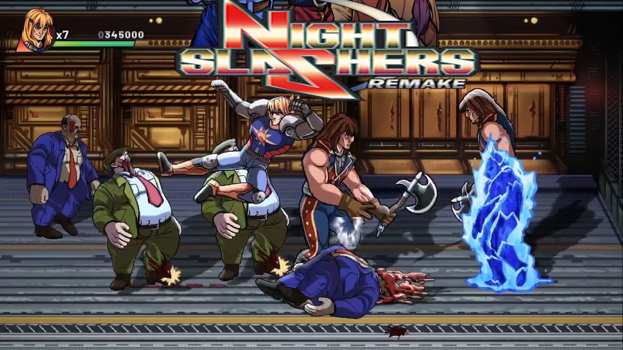 Night Slashers Remake playthrough - YouTube