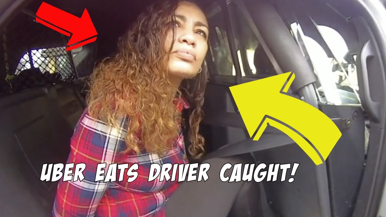 Uber Eats Driver Gets BIG Surprise During Traffic Stop - YouTube