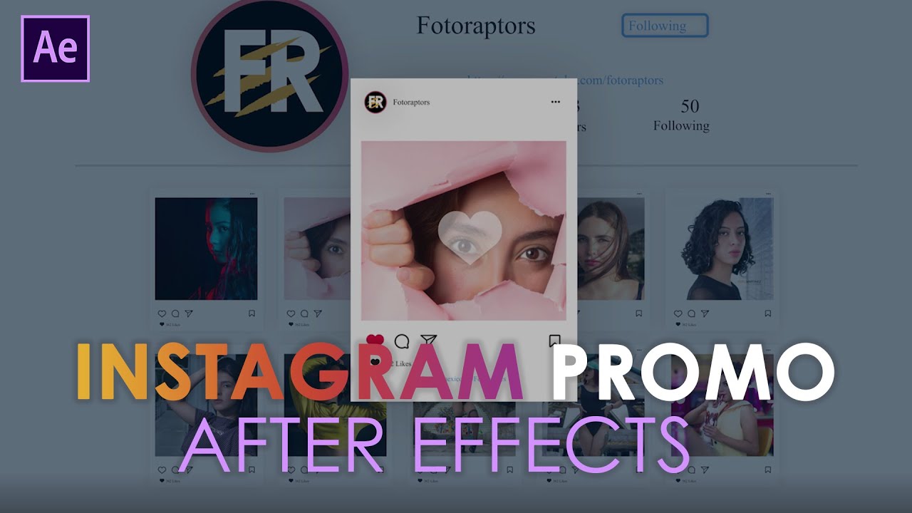 Instagram Profile Promo | After Effects Template - YouTube