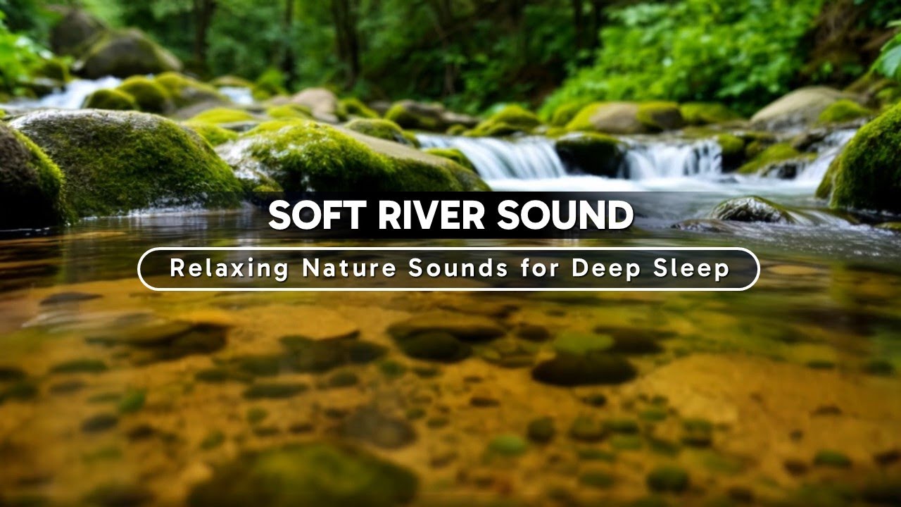 Tranquil River Sounds - Soft Flowing Water for Meditation, Sleep, and ...