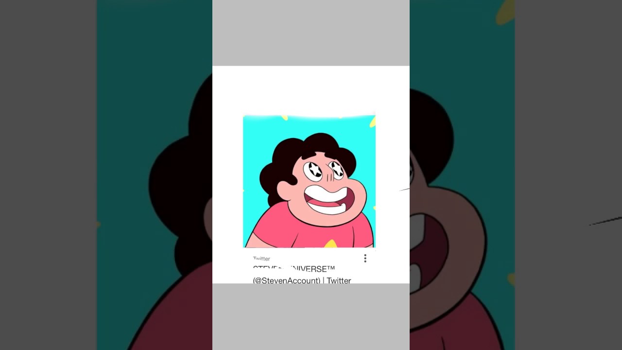 Steven Universe- Traced Outline - YouTube