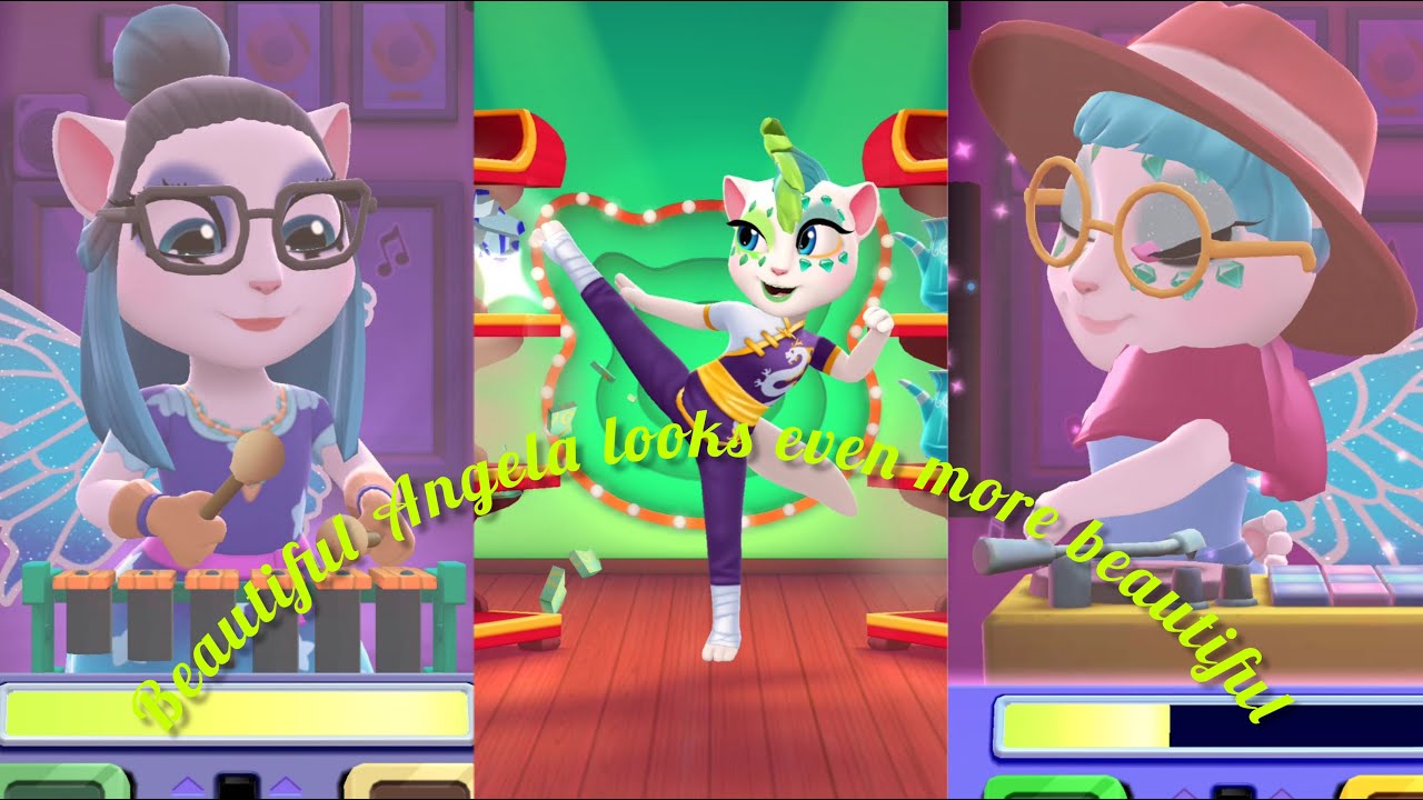 My Talking Angela 2 / Beautiful Angela looks even more beautiful - YouTube