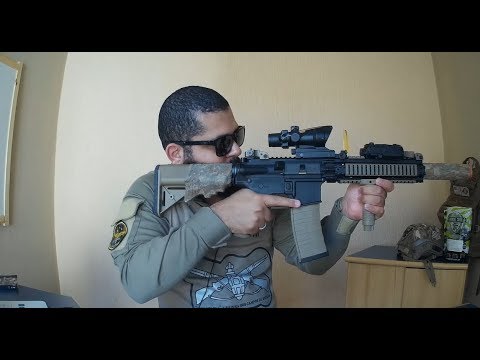 Review aeg G&G Armament - CM18 Mod1 | MK18 Mod1 airsoft - YouTube