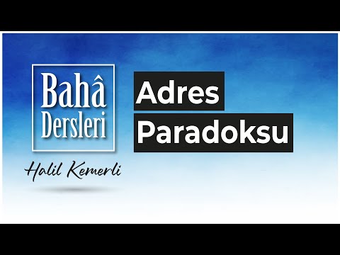 ADRES PARADOKSU