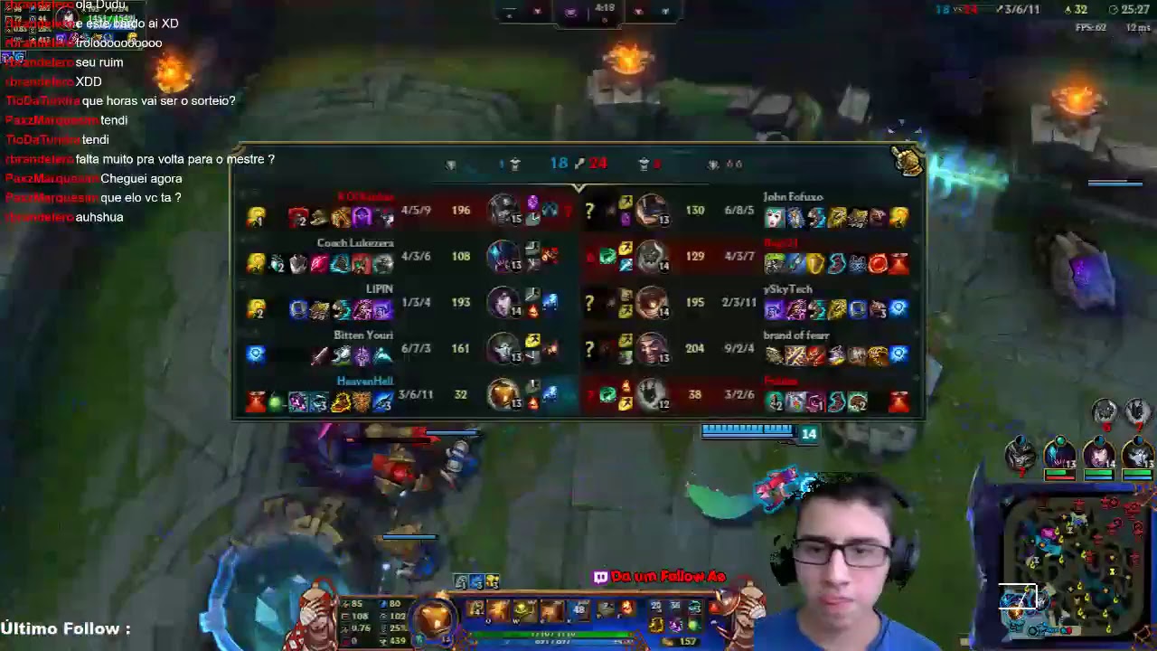 Sorteio skin 1820 RP -DuoQ com Llpin ~HeavenHell - YouTube