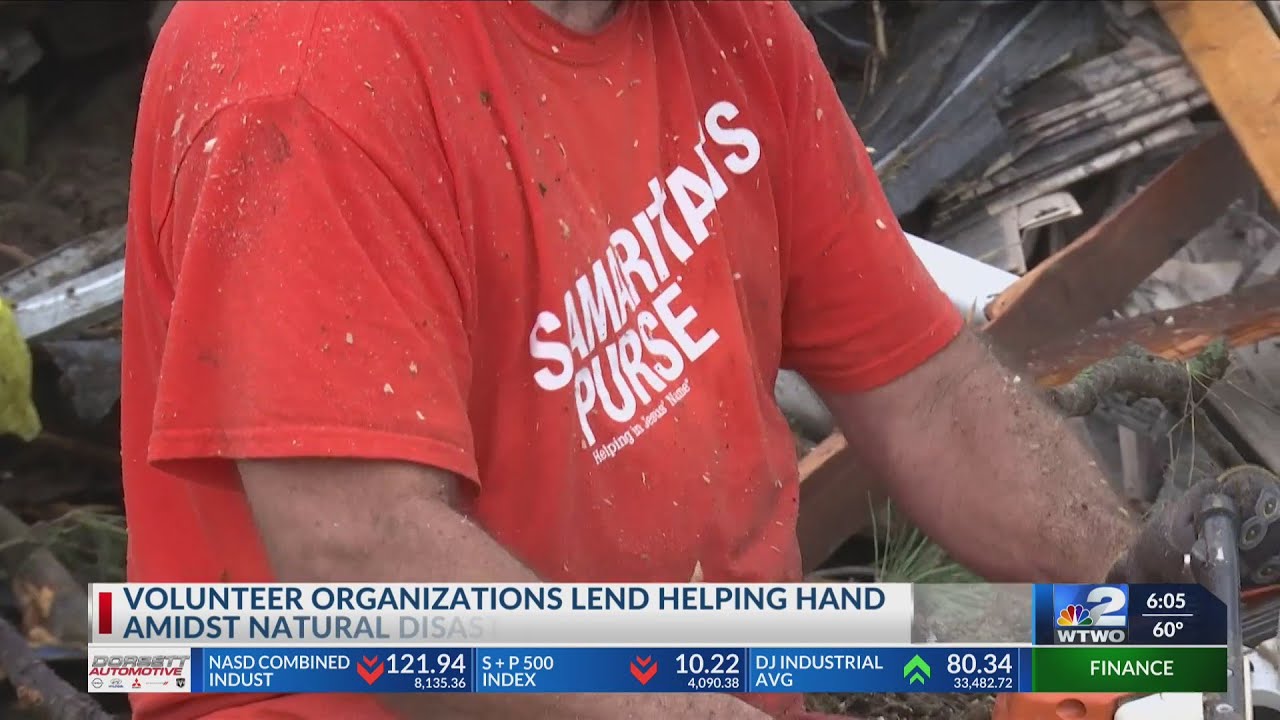 Volunteer Organizations Lend Helping Hand Amidst Natural Disaster - YouTube