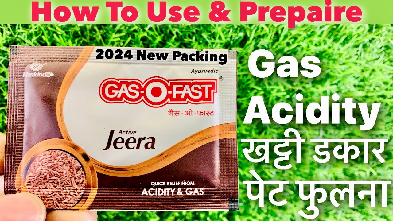 Gas O Fast Active Jeera Review , Benefits & How To Use - YouTube