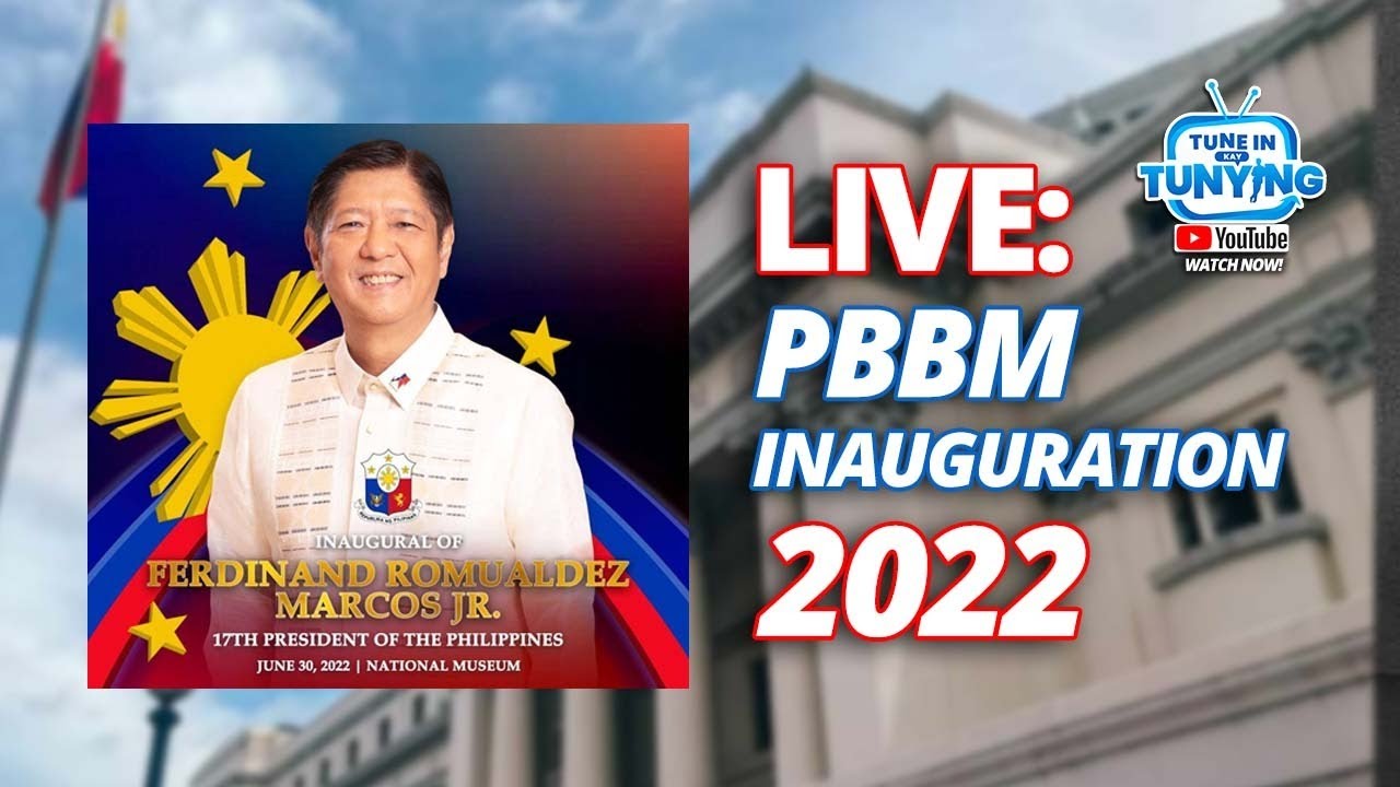 LIVE: PBBM INAUGURATION 2022 - YouTube