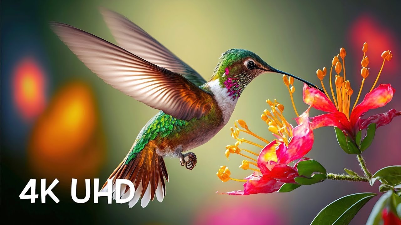 Colorful Birds in 4K - Planet Earth 4K | Beautiful Bird Sounds Nature ...