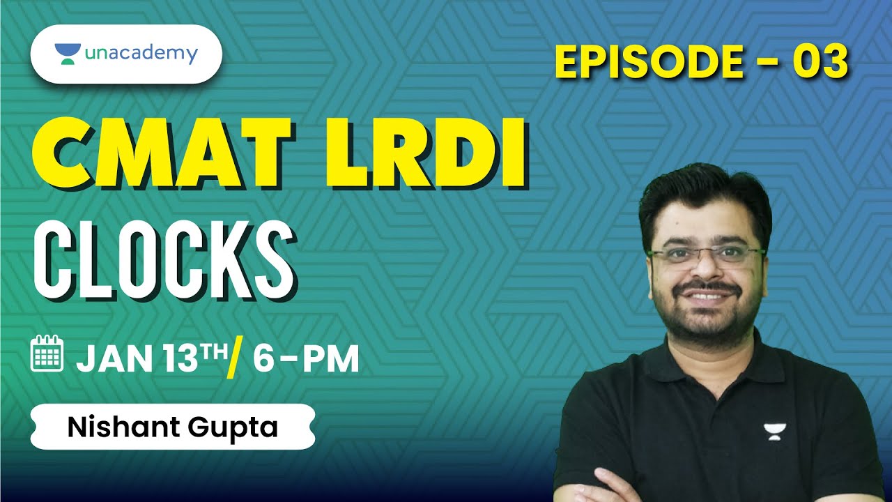 CMAT/TISSNET 2023 | Logical Reasoning | Clocks Ep-3 | Dr. Nishant Gupta - YouTube