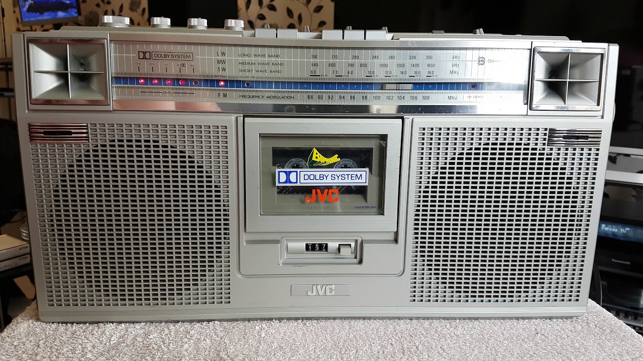 JVC RC 656LB Stereo Radio Recorder - April 2018 (1) - YouTube