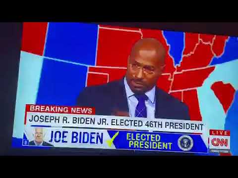 VAN JONES OF CNN CRYING OVER BIDEN WIN - YouTube