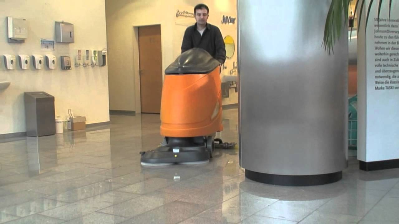 TASKI Swingo 1650 - YouTube