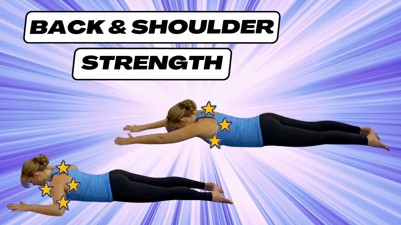 How to do upper back exercises at home: Scarecrow - YouTube