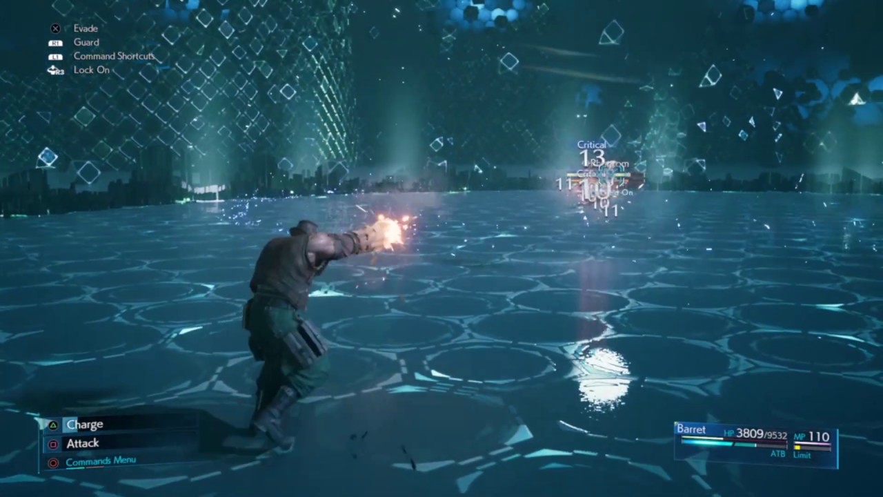 Final Fantasy 7 Remake - All Parry Materia Animations - YouTube