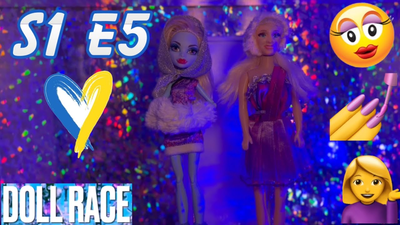 🏁 Doll Race S1E5 🏁 Doll Family Makeovers 💄💅 (RuPaul’s Drag Race Parody ...