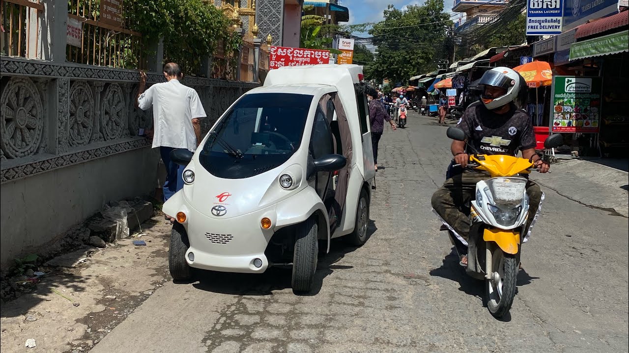 រថយន្តអាគុយអគ្គិសនី Toyota Auto Body Coms មានប្រើនៅស្រុកខ្មែរហើយ ...