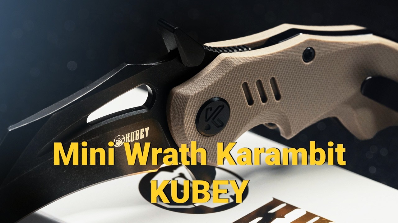 Mini Wrath Karambit KU262G от KUBEY #KUBEY - YouTube