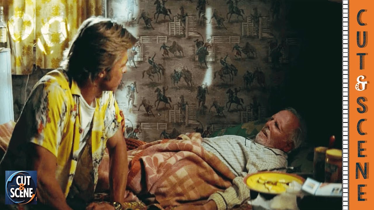 Once Upon a Time in Hollywood (2019) - Cliff Booth Visits George Spahn ...